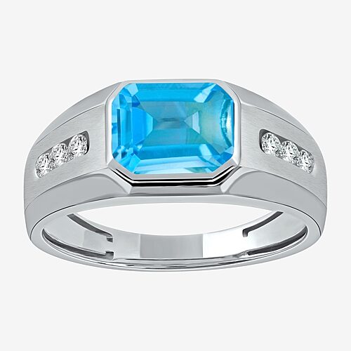 Click here for Mens Gemstone Sterling Silver Fashion Ring  11 1/2... prices