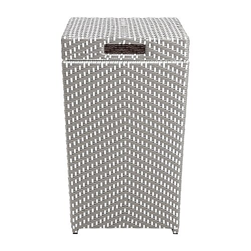 Furniture of America Park Lane Trash Can  One Size  Gray