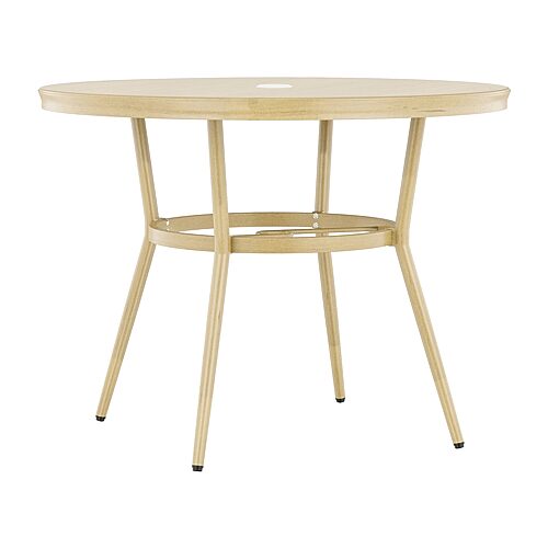 Furniture of America Dillin Contemporary Bistro Table  One Size  White