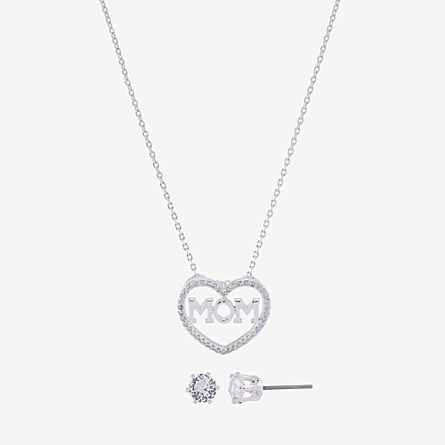Click here for Sparkle Allure Mom Womens Cubic Zirconia Pure Silv... prices