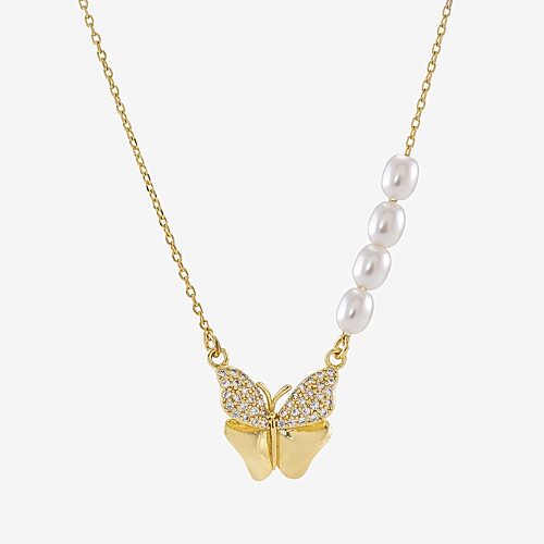 Click here for Sparkle Allure Womens Simulated Pearl 14K Gold Ove... prices