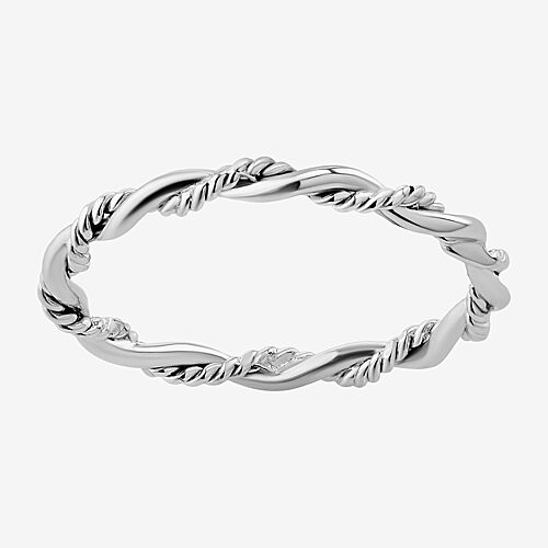 Click here for Womens 2MM Sterling Silver Band  7  Nocolor prices
