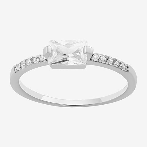 Click here for Womens Cubic Zirconia Sterling Silver Round Cockta... prices
