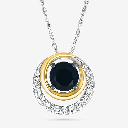 Click here for Womens Genuine Black Onyx 10K Gold Sterling Silver... prices