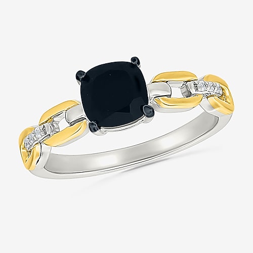 Click here for Womens Genuine Black Onyx 10K Gold Sterling Silver... prices