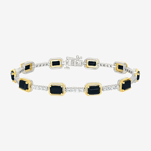 Click here for Womens Genuine Black Onyx 10K Gold Sterling Silver... prices