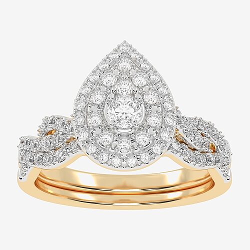 Click here for Womens 1/2 CT. T.W. Natural White Diamond 10K Gold... prices