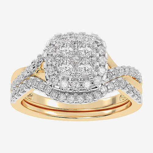 Click here for Womens 1/2 CT. T.W. Natural White Diamond 10K Gold... prices