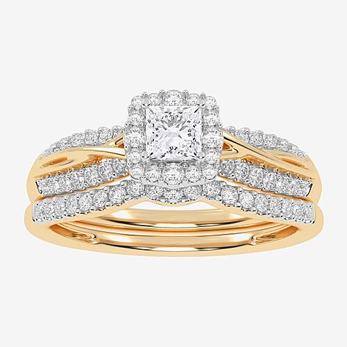 Click here for Womens 1/2 CT. T.W. Natural White Diamond 10K Gold... prices