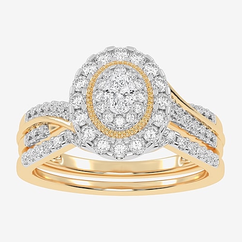 Click here for Womens 1/2 CT. T.W. Natural White Diamond 10K Gold... prices