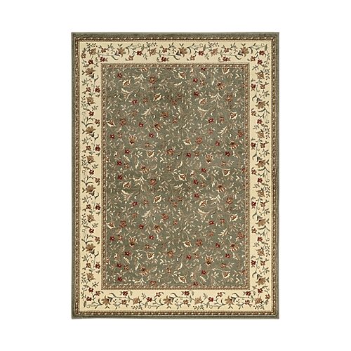 Click here for Closeout! Km Home Pesaro 79x11 Area Rug - Sage prices
