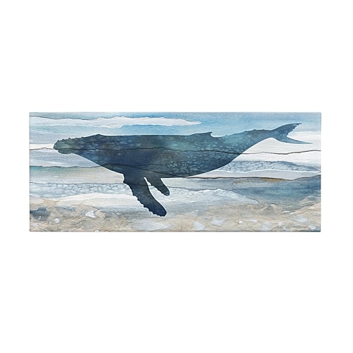 Click here for Stupell Industries Abstract Whale Silhouette Canva... prices