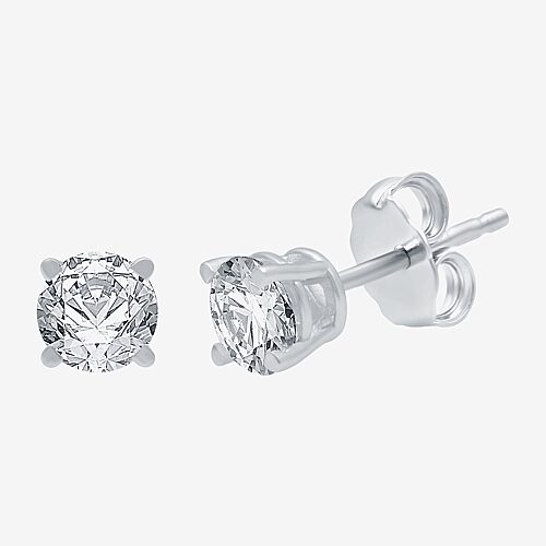 Click here for 5/8 CT. T.W. Natural White Diamond 10K Gold 4.3mm... prices