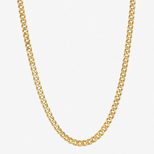 Click here for Made in Italy Mens 24K Gold Over Silver 24 Inch Cu... prices