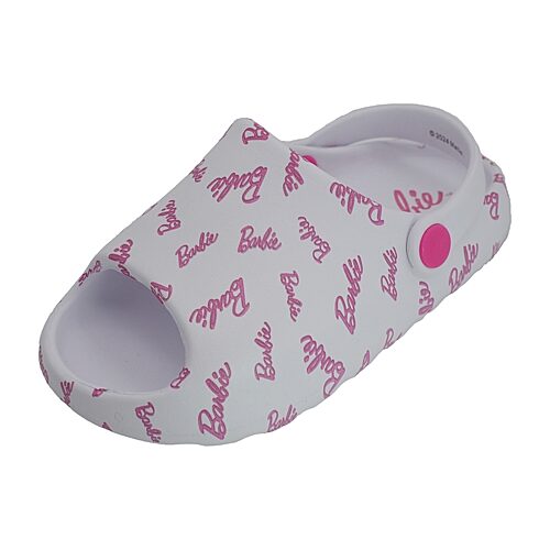 Click here for Toddler Girls Barbie Cloud Slide Sandals  4 Medium... prices