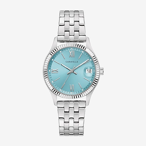Click here for Caravelle Womens Classic Stainless Steel Bracelet... prices