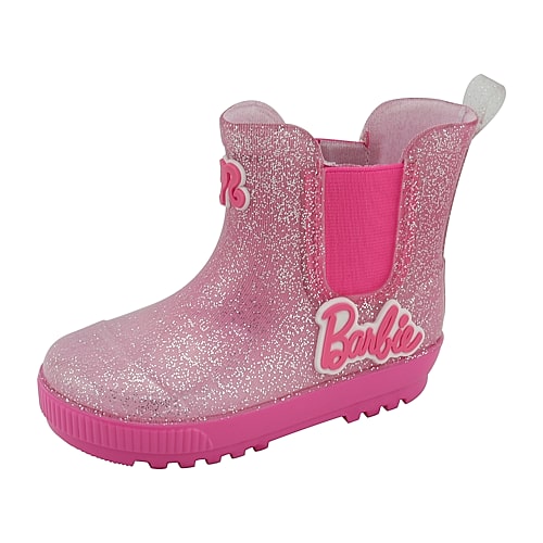 Click here for Toddler Girls Barbie Barbie Flat Heel Rain Boots... prices