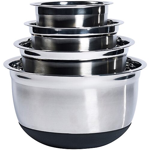 Click here for Denmark 4-pc. Stainless Steel Mixing Bowl Set with... prices