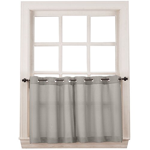 Click here for Montego Casual Textured Semi-Sheer Grommet Kitchen... prices
