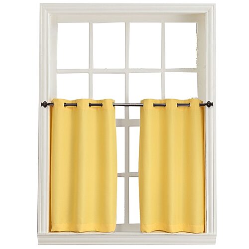 Click here for Lichtenberg Montego 2-pc. Grommet Top Window Tier... prices