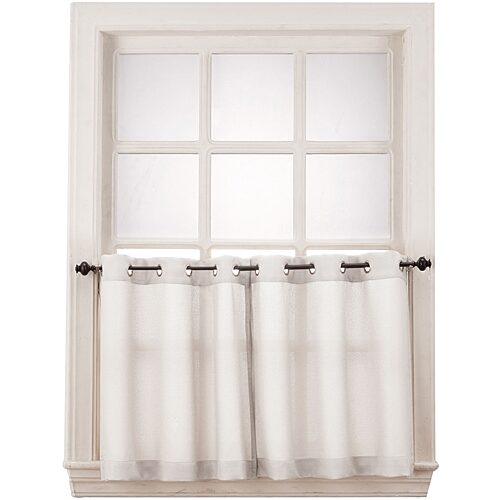 Click here for Montego Casual Textured Semi-Sheer Grommet Kitchen... prices