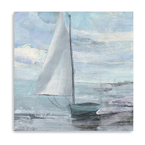 Click here for Lumaprints Silver Sail Giclee Canvas Art  One Size... prices