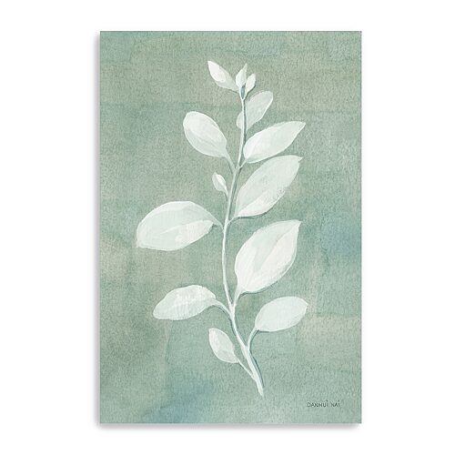 Click here for Sage Leaves II Giclee Canvas Art  One Size  Green prices