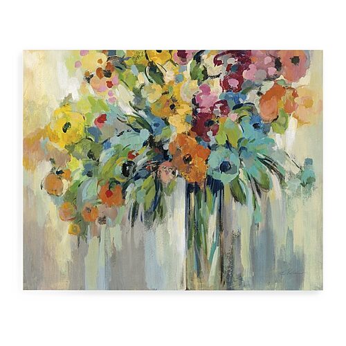 Click here for Lumaprints Cloud Of Flowers Giclee Canvas Art  One... prices