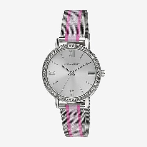 Click here for Laura Ashley Womens Purple Bracelet Watch La2037pk... prices