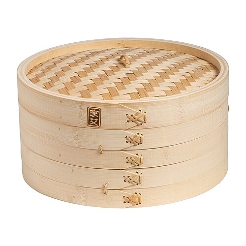 Joyce Chen 2 Tier Steamer Baskets  12 - Natural