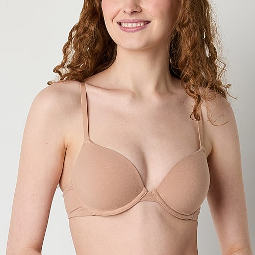 Click here for Arizona Body Cotton Demi Bra  B  Beige prices