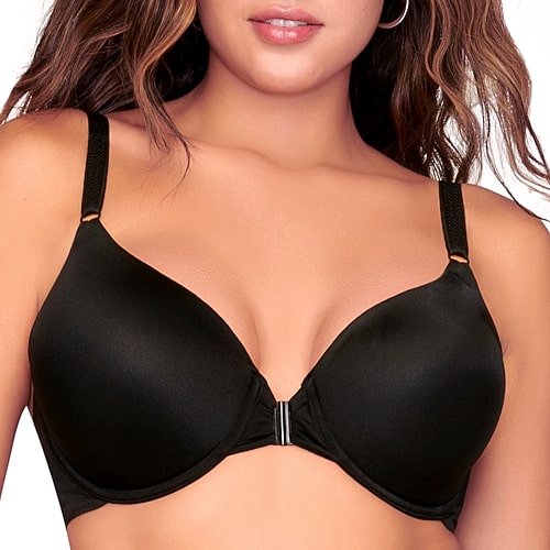 Click here for Ilusion Front Close Smoothing Bra- 7472  Ddd  Blac... prices