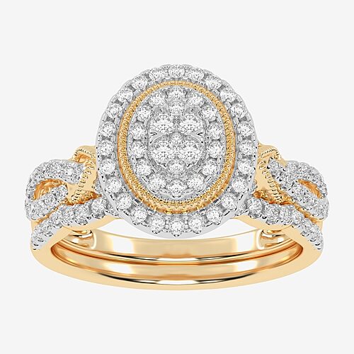 Click here for Womens 1/2 CT. T.W. Natural White Diamond 10K Gold... prices