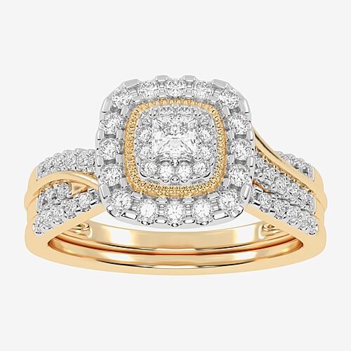 Click here for Womens 1/2 CT. T.W. Natural White Diamond 10K Gold... prices