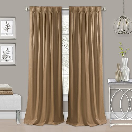 Click here for Achim Back Tab Blackout Single Curtain Panel  One... prices