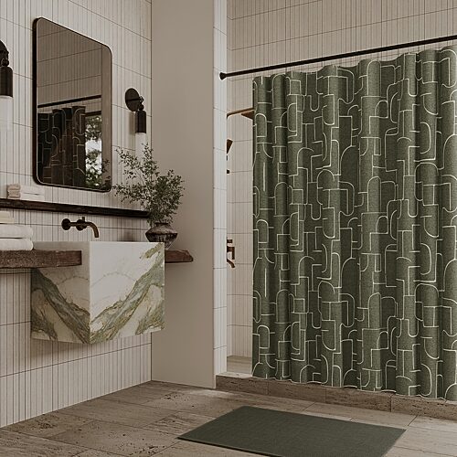 Click here for Indigo Road by Egypt Sherrod Aeson Shower Curtain... prices