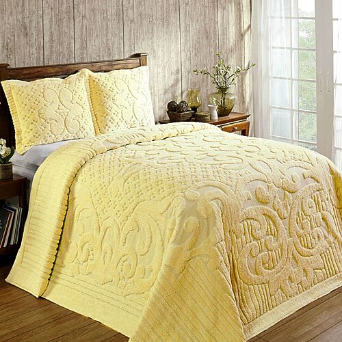 Click here for Better Trends Ashton Chenille Bedspread  One Size... prices