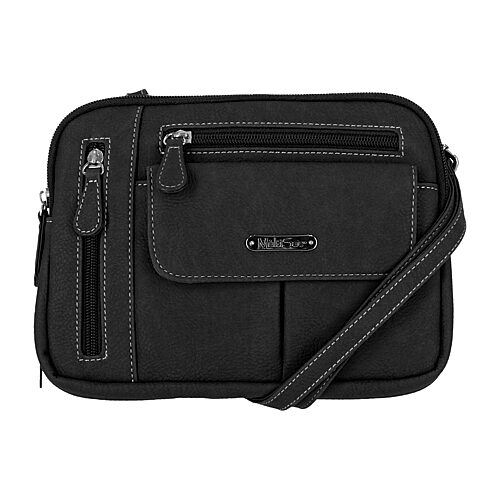 Click here for Multi Sac Zippy Crossbody Bag  One Size  Black prices