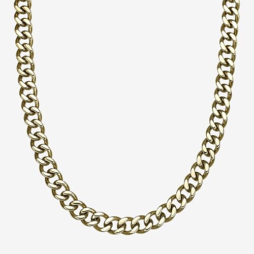 Click here for Mens Stainless Steel 12mm Chunky Curb Chain  One S... prices