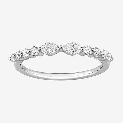 Click here for Womens 5/8 CT. T.W. Lab Created White Moissanite S... prices