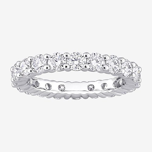Click here for Womens 3MM 2 1/2 CT. T.W. Lab Created White Moissa... prices