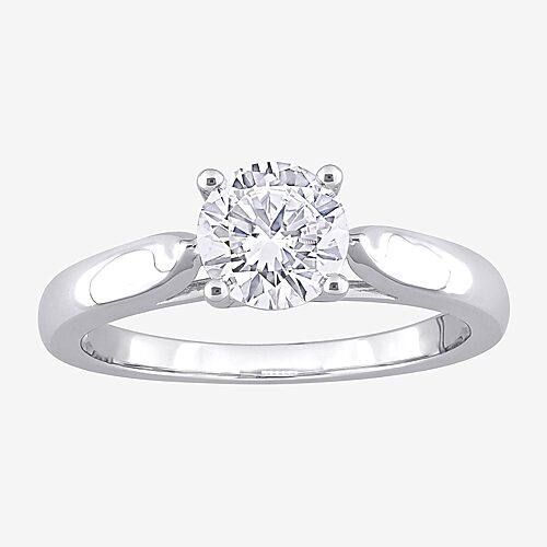 Click here for Womens Lab Created White Moissanite Sterling Silve... prices