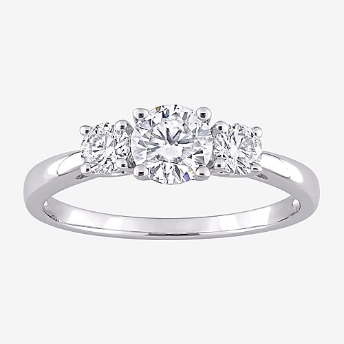 Click here for Womens Lab Created White Moissanite Sterling Silve... prices