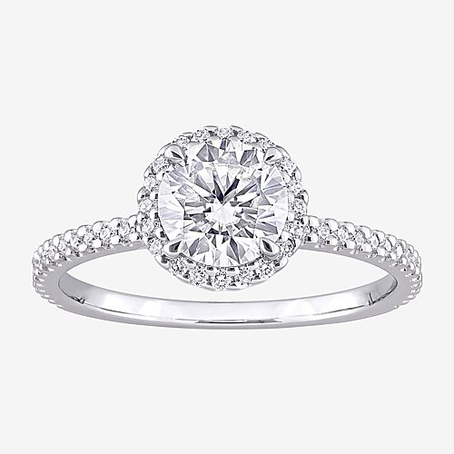 Click here for Womens 1 1/4 CT. T.W. Lab Created White Moissanite... prices