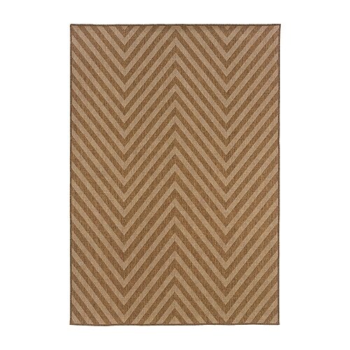 Click here for Covington Home Kehlani Chevron Stripe Indoor Outdo... prices