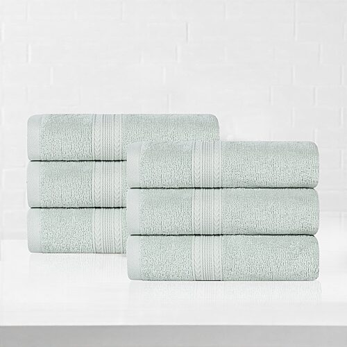Click here for SUPERIOR Eco-Friendly Cotton 6-pc. Hand Towel  One... prices