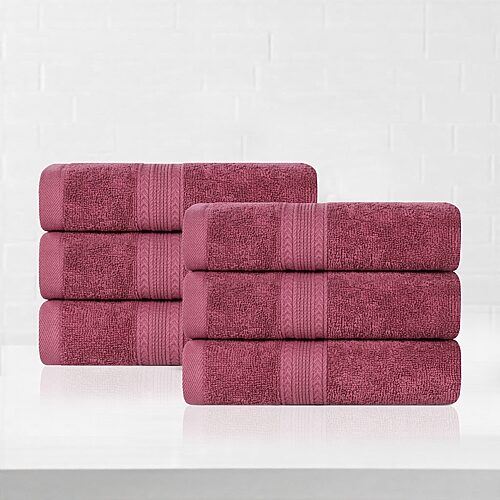 Click here for SUPERIOR Eco-Friendly Cotton 6-pc. Hand Towel  One... prices