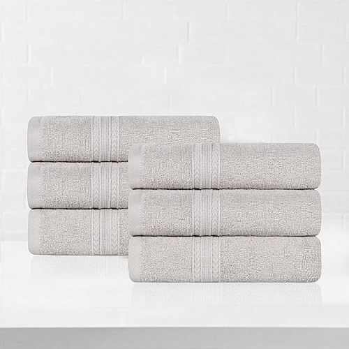 Click here for SUPERIOR Eco-Friendly Cotton 6-pc. Hand Towel  One... prices
