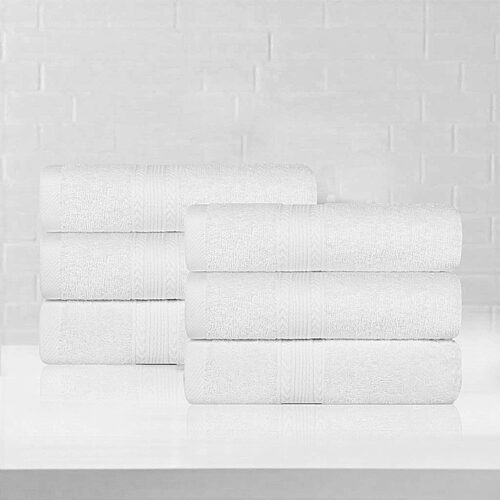 Click here for SUPERIOR Eco-Friendly Cotton 6-pc. Hand Towel  One... prices