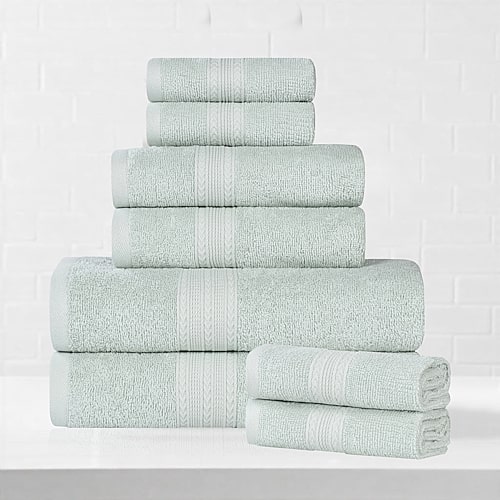 Click here for SUPERIOR Eco-Friendly Cotton 8-pc. Quick Dry Bath... prices